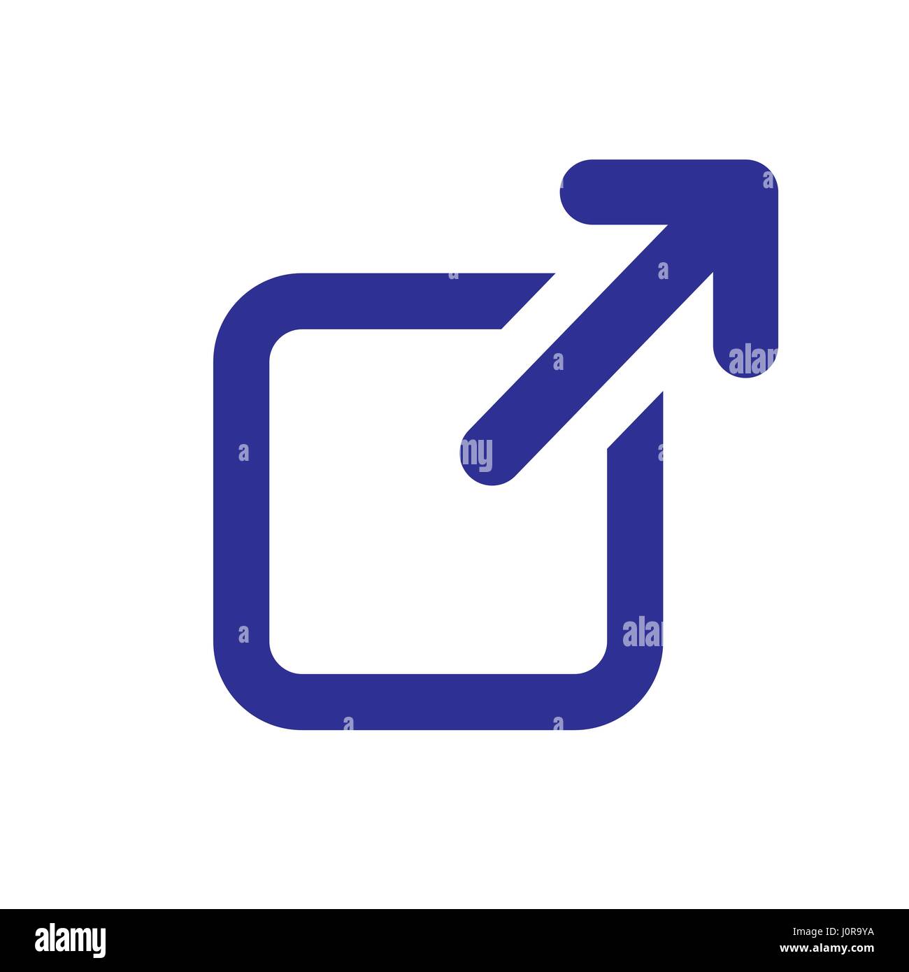 External Link Icon - user will know they are leaving the app to visit ...