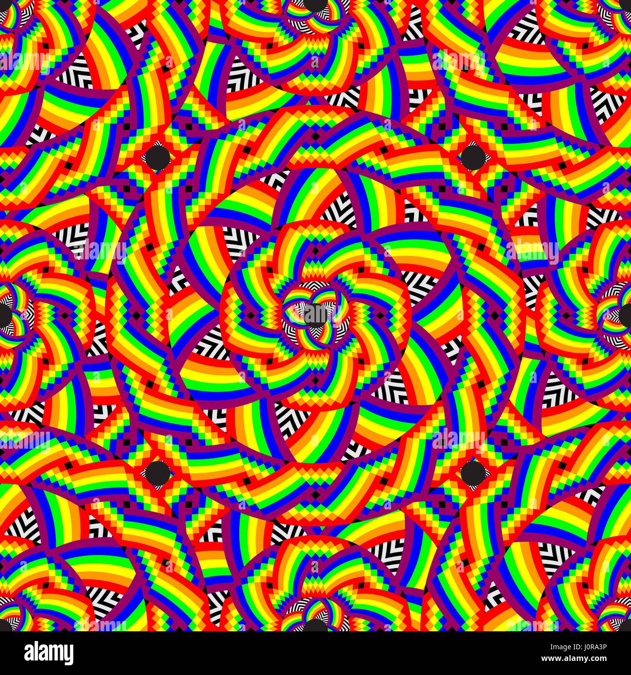 Rainbow carpet Stock Vector Images - Alamy