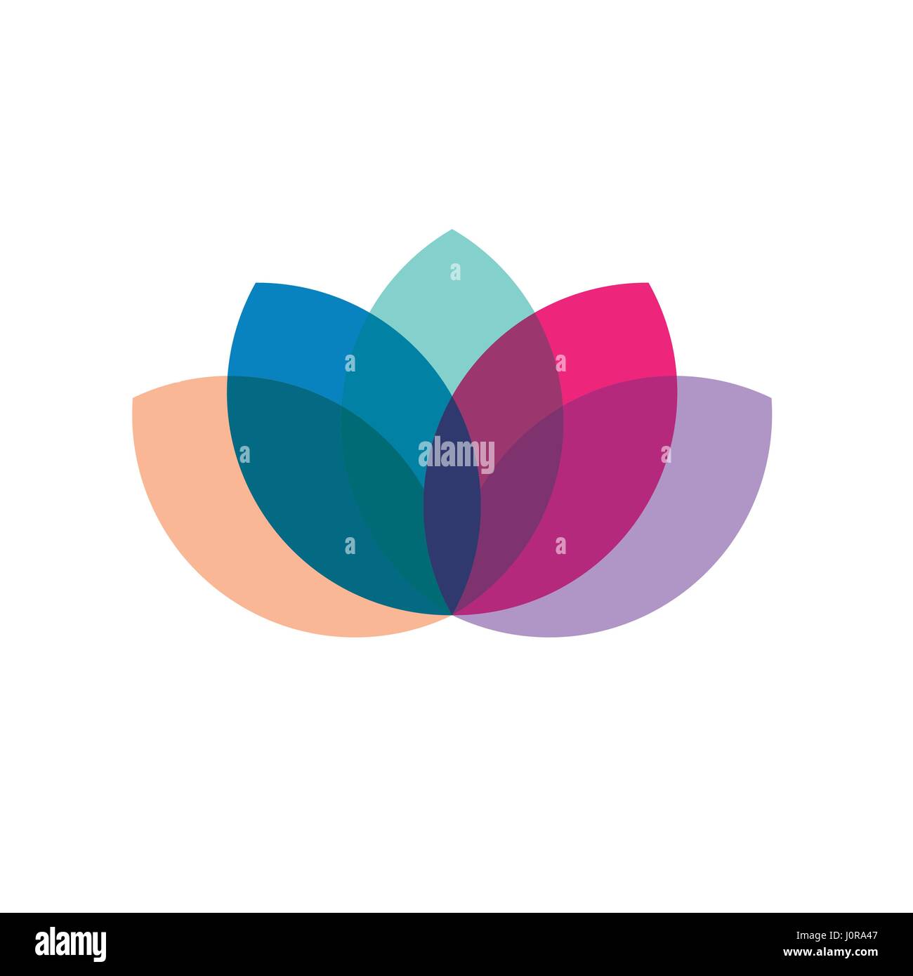 Colorful Women's Services Icon with Female Symbol Stock Vector Image ...