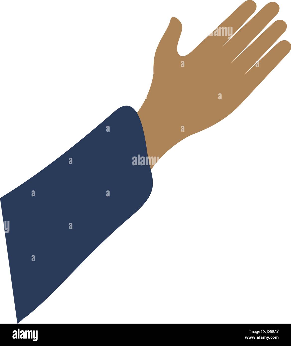 Human hand symbol Stock Vector Image & Art - Alamy