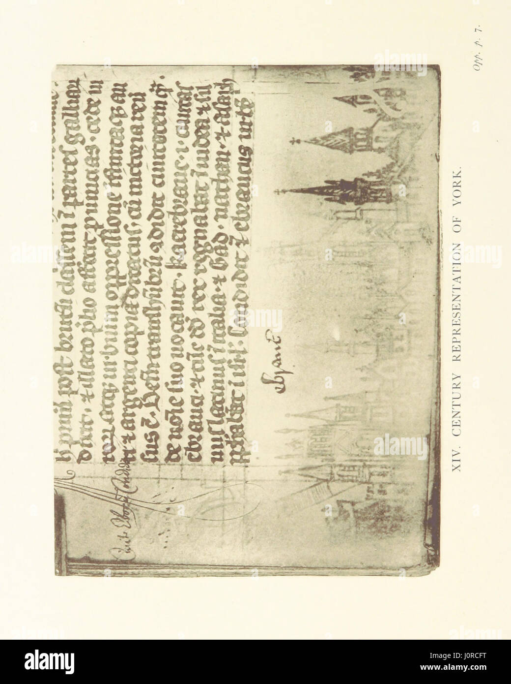 A collection of historical remnants from the ancient city of York ...