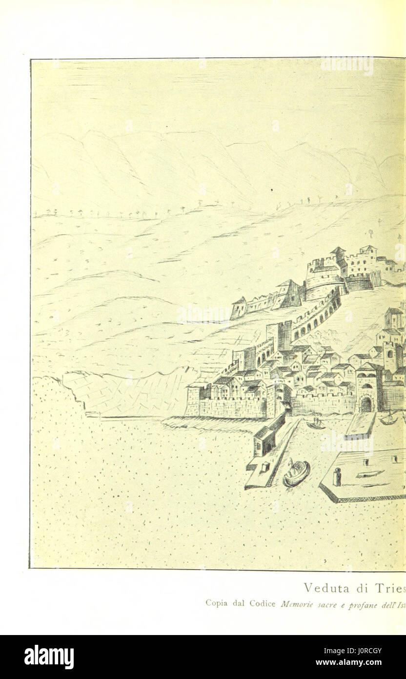 Il Trecento a Trieste. Con illustrazioni policrome Stock Photo - Alamy