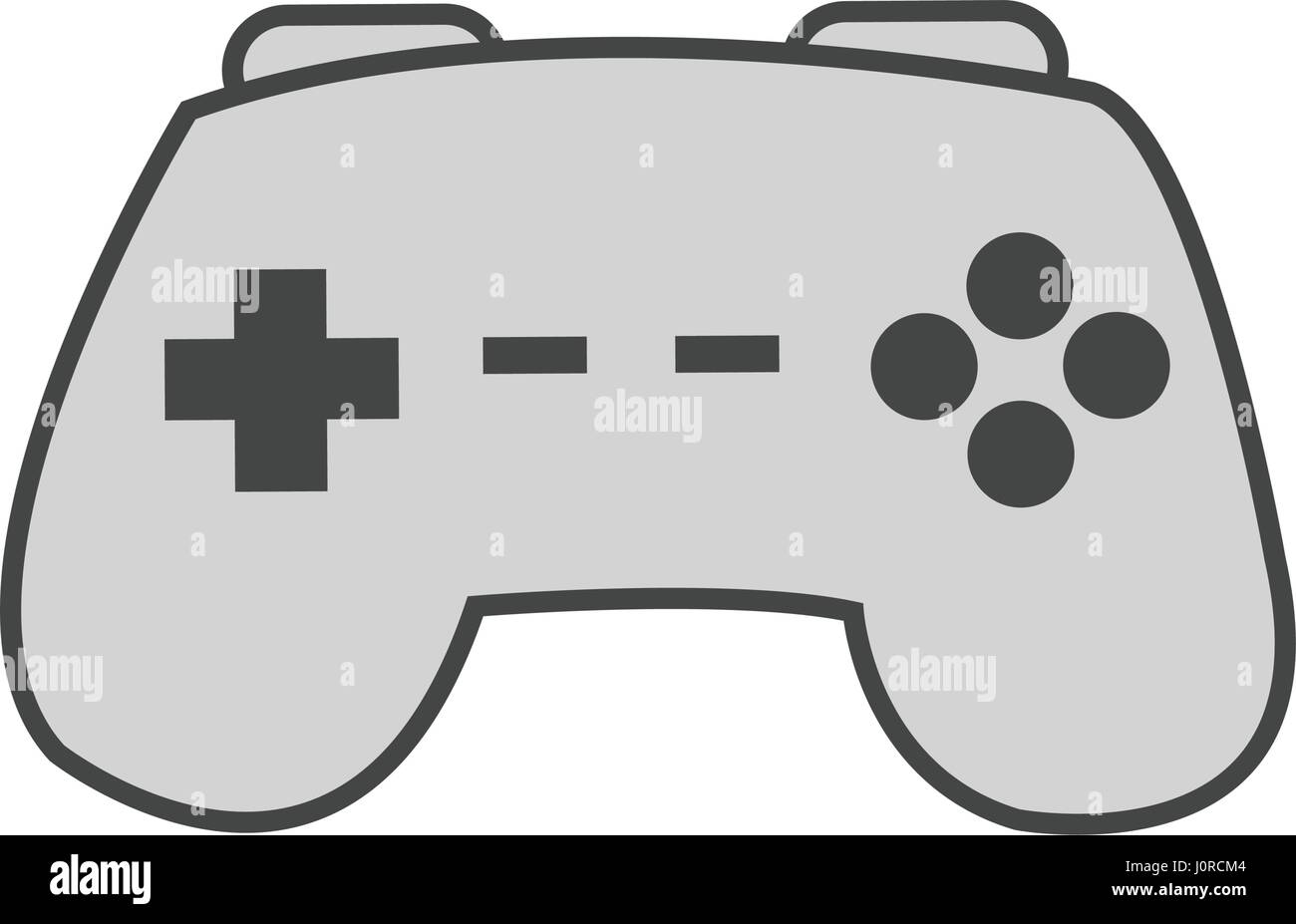 Gamepad console isolated Stock Vector Image & Art - Alamy