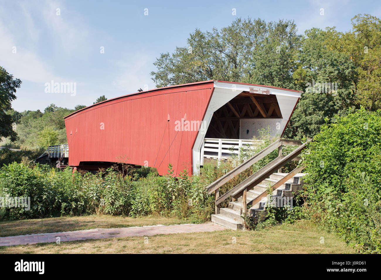 Cedar bridge hi-res stock photography and images - Alamy