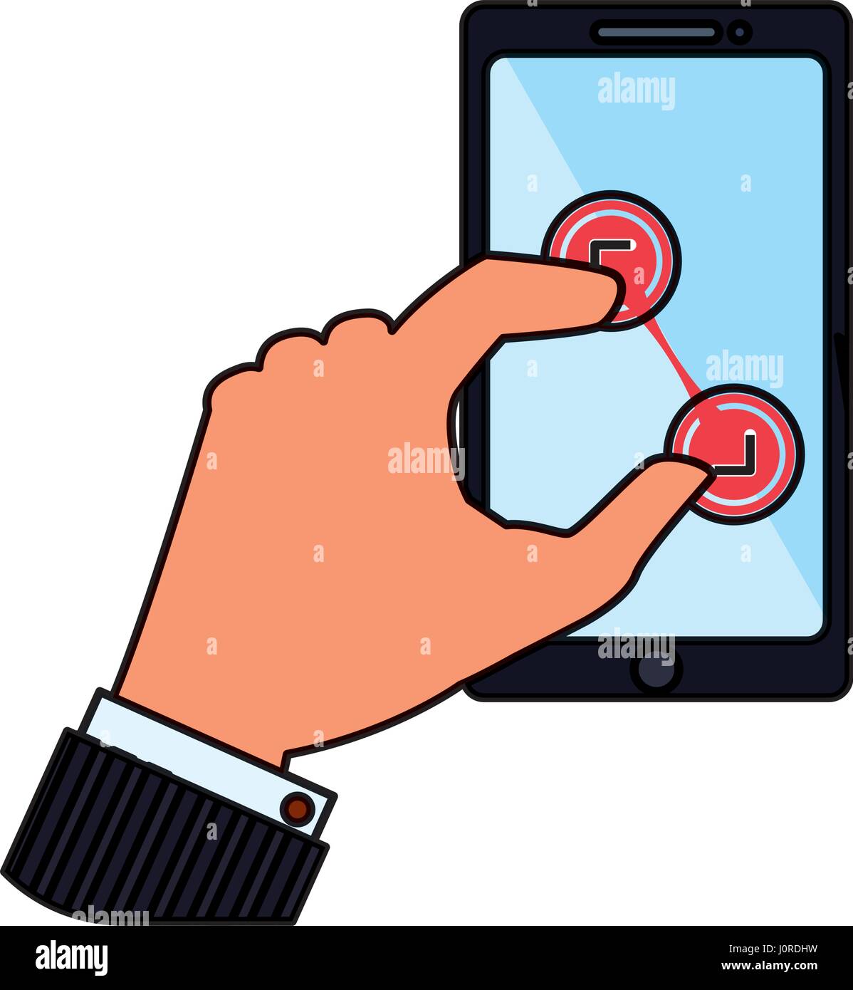 Mobile smartphone technology Stock Vector Image & Art - Alamy