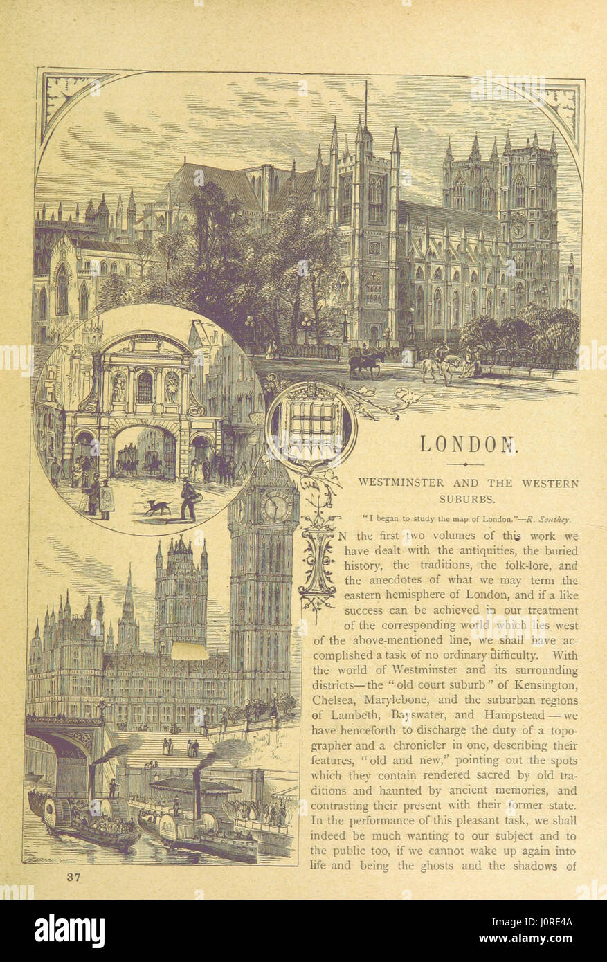 'Old & New London' by W. Thornbury and Edward Walford explores the ...