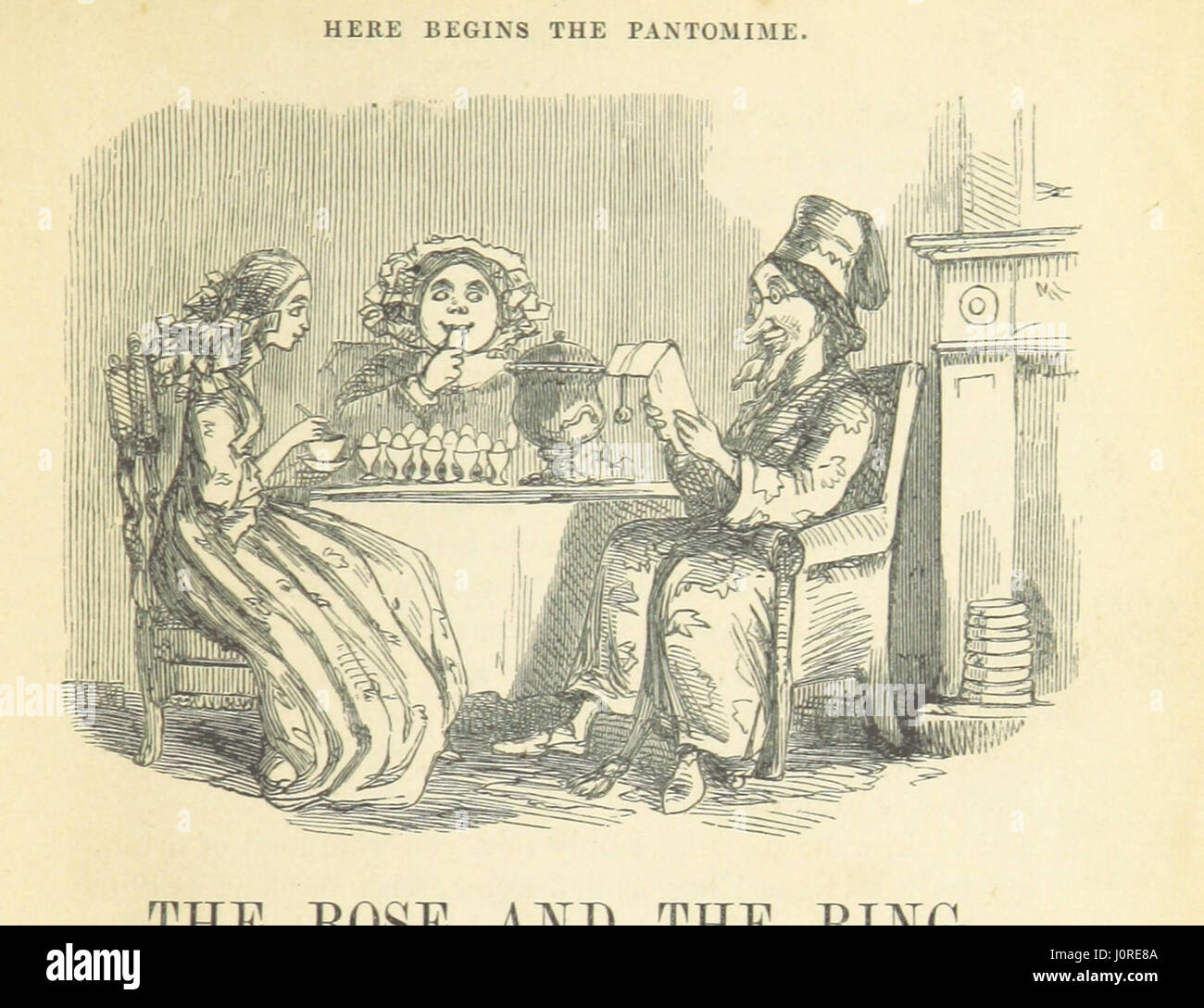 'The Rose and the Ring' is a classic fairy tale by William Makepeace ...