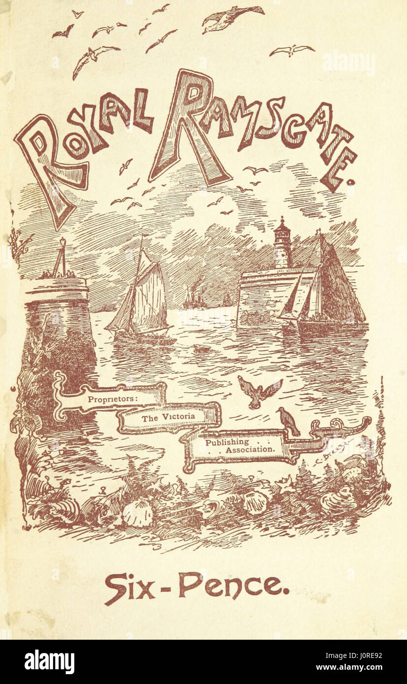 This image from 'Royal Ramsgate' illustrates a scene of the town of ...