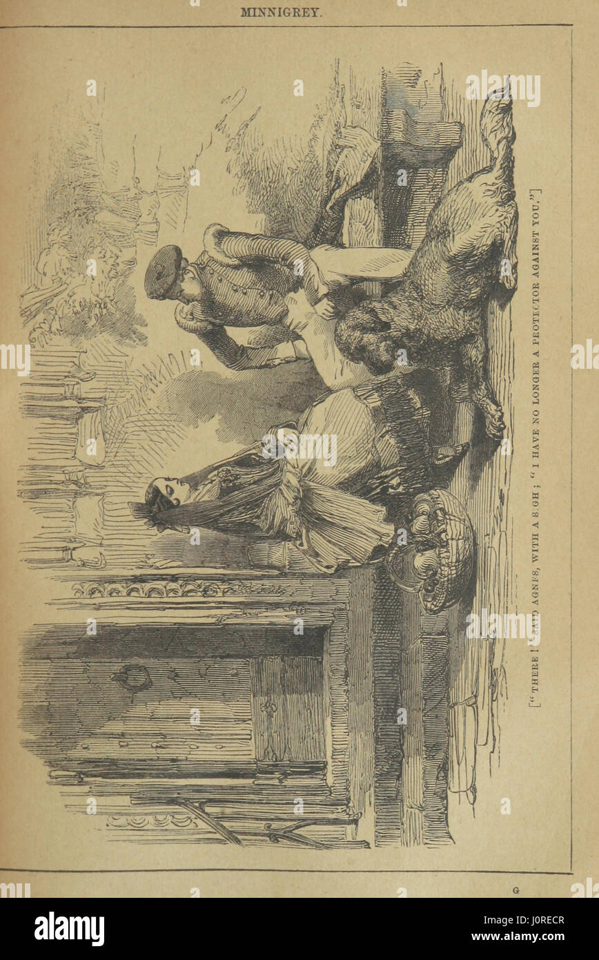 A romantic tale illustrated by Sir John Gilbert, narrating a story of ...