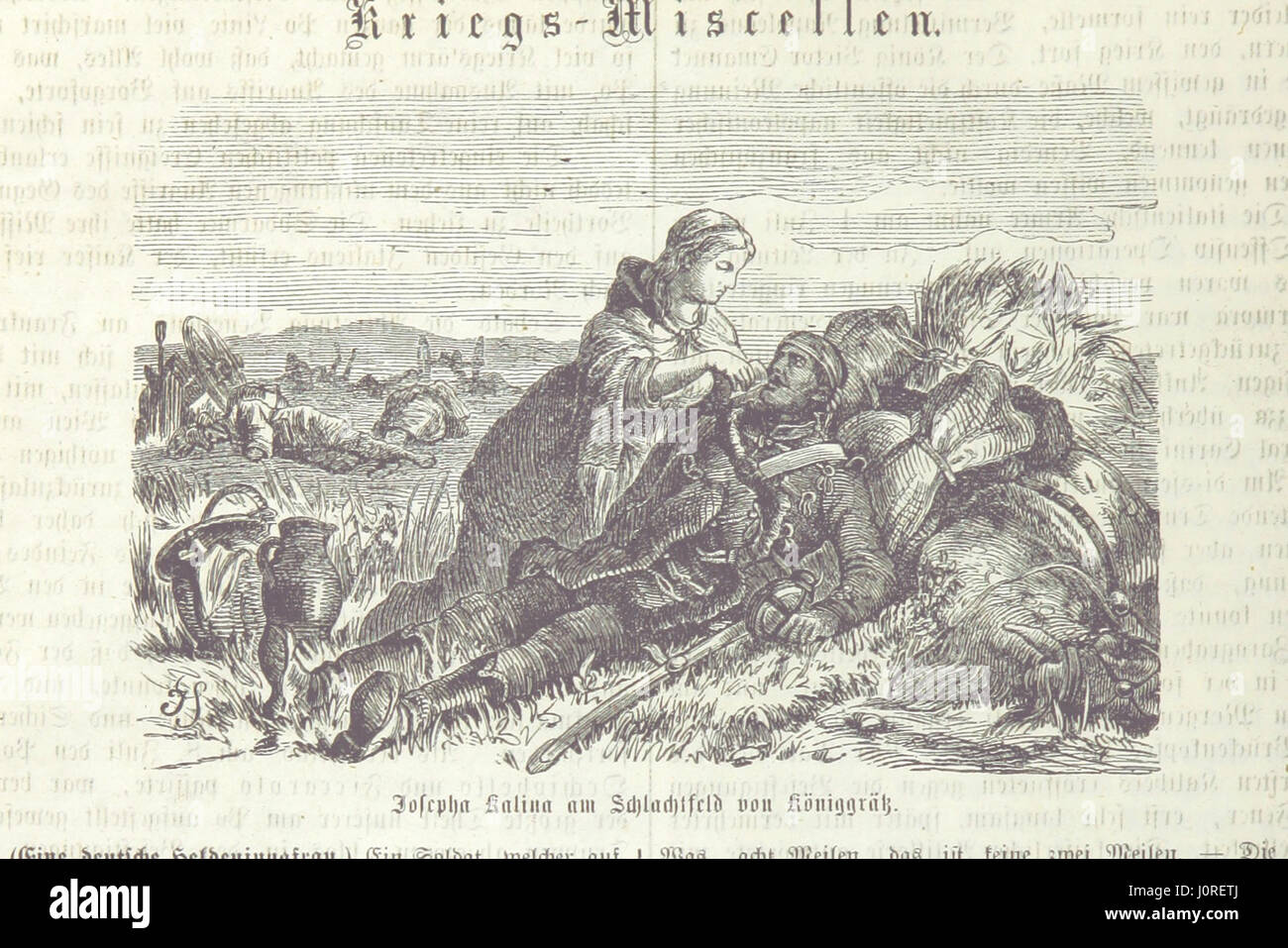 This image from 'Des illustrirte Kriegs-Panorama' depicts the events of ...