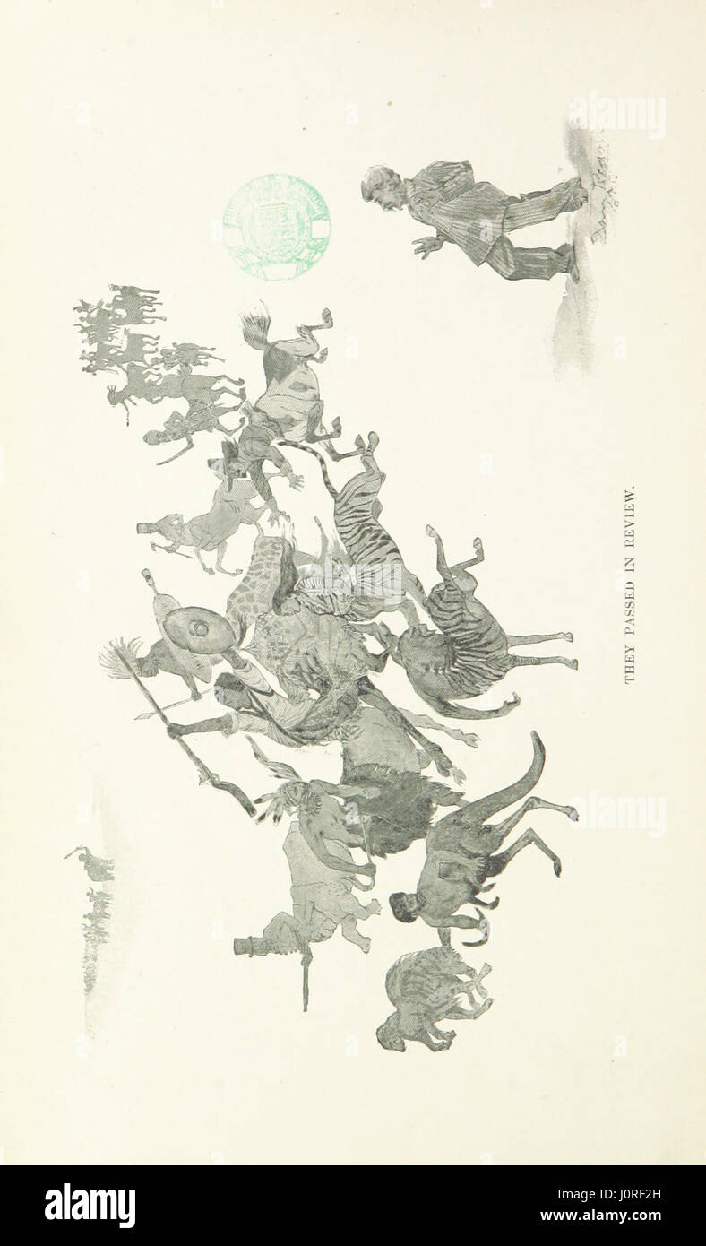 This image from 'Following the Equator' depicts scenes from Mark Twain ...