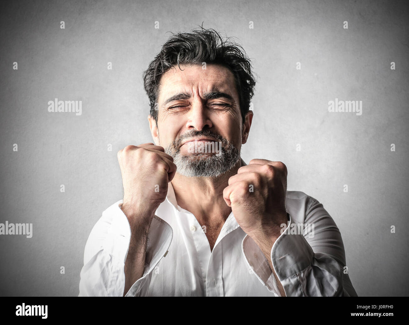 Man feeling successful Stock Photo - Alamy