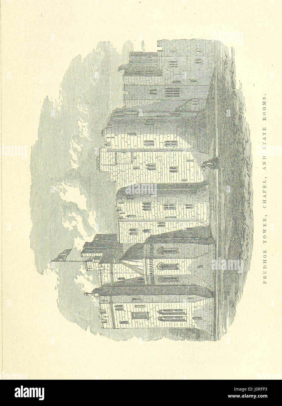 This image from 'A Guide to Alnwick Castle' shows the castle's ...