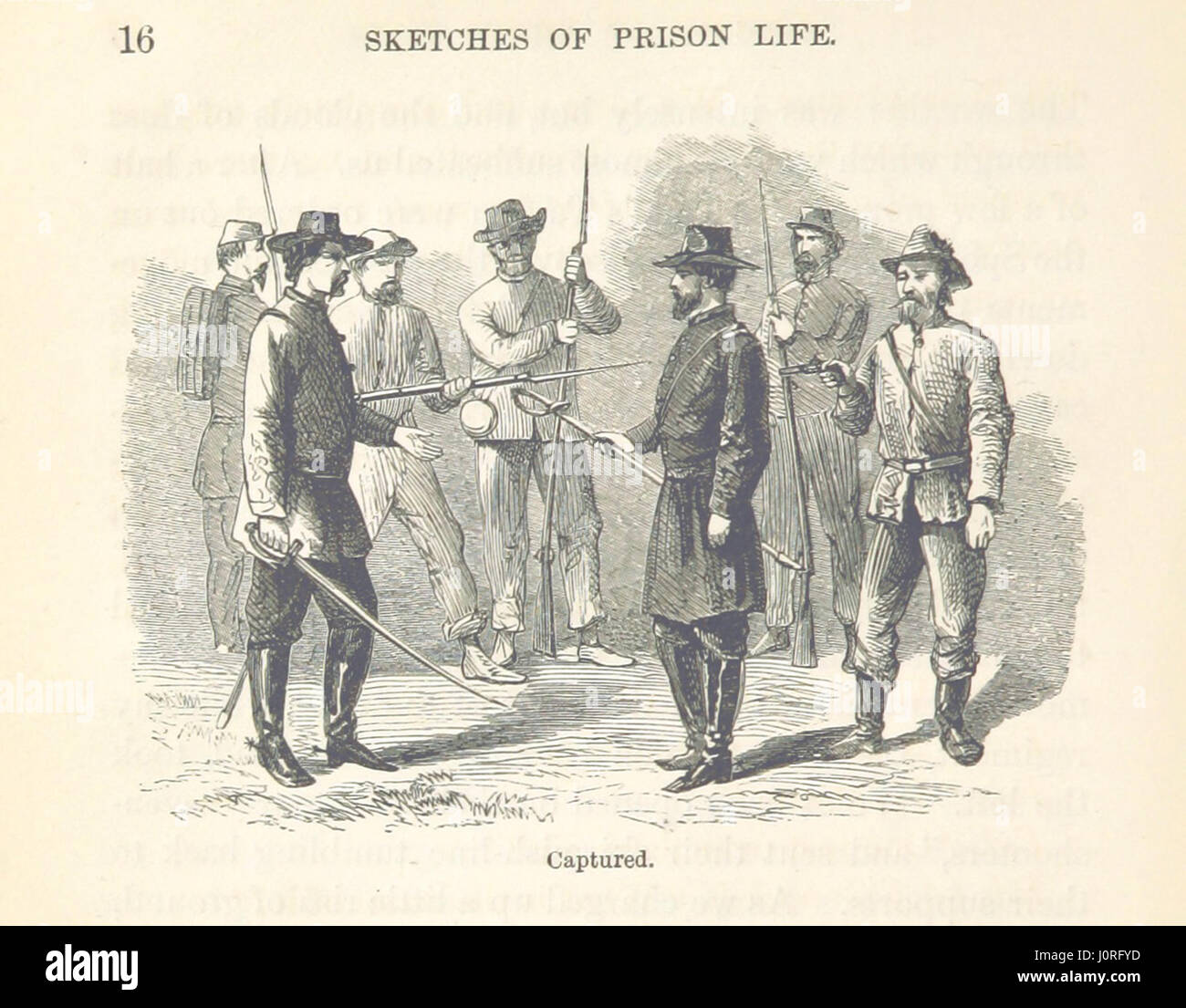 This image from 'Prison Life in the South' depicts life in Confederate ...