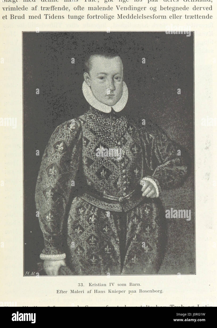 A historically illustrated work detailing the history of Denmark ...