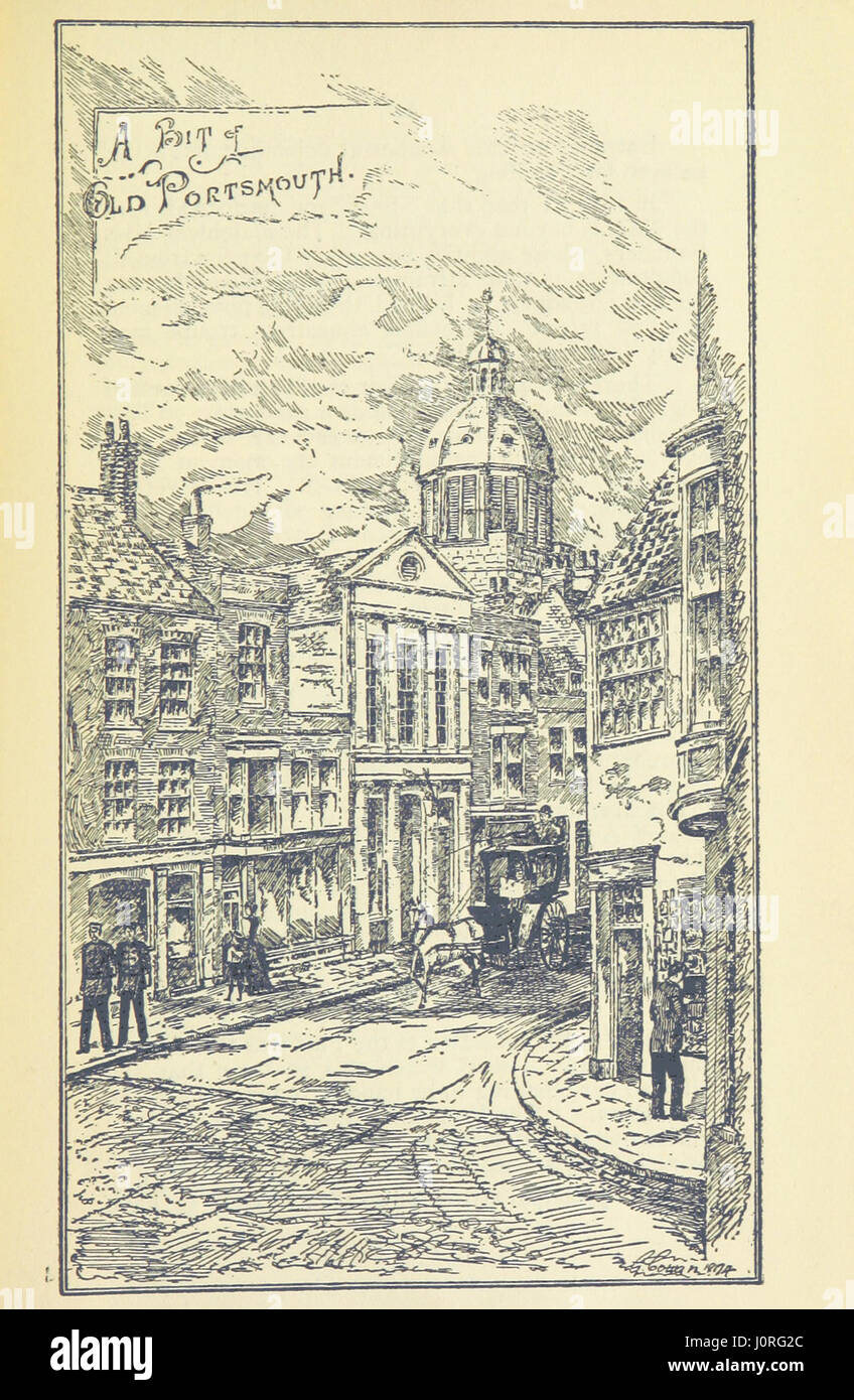 This collection of sketches captures the essence of Old Portsmouth and ...