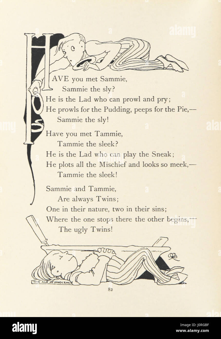 This image is from 'Red Apple and Silver Bells,' a book of verse for ...