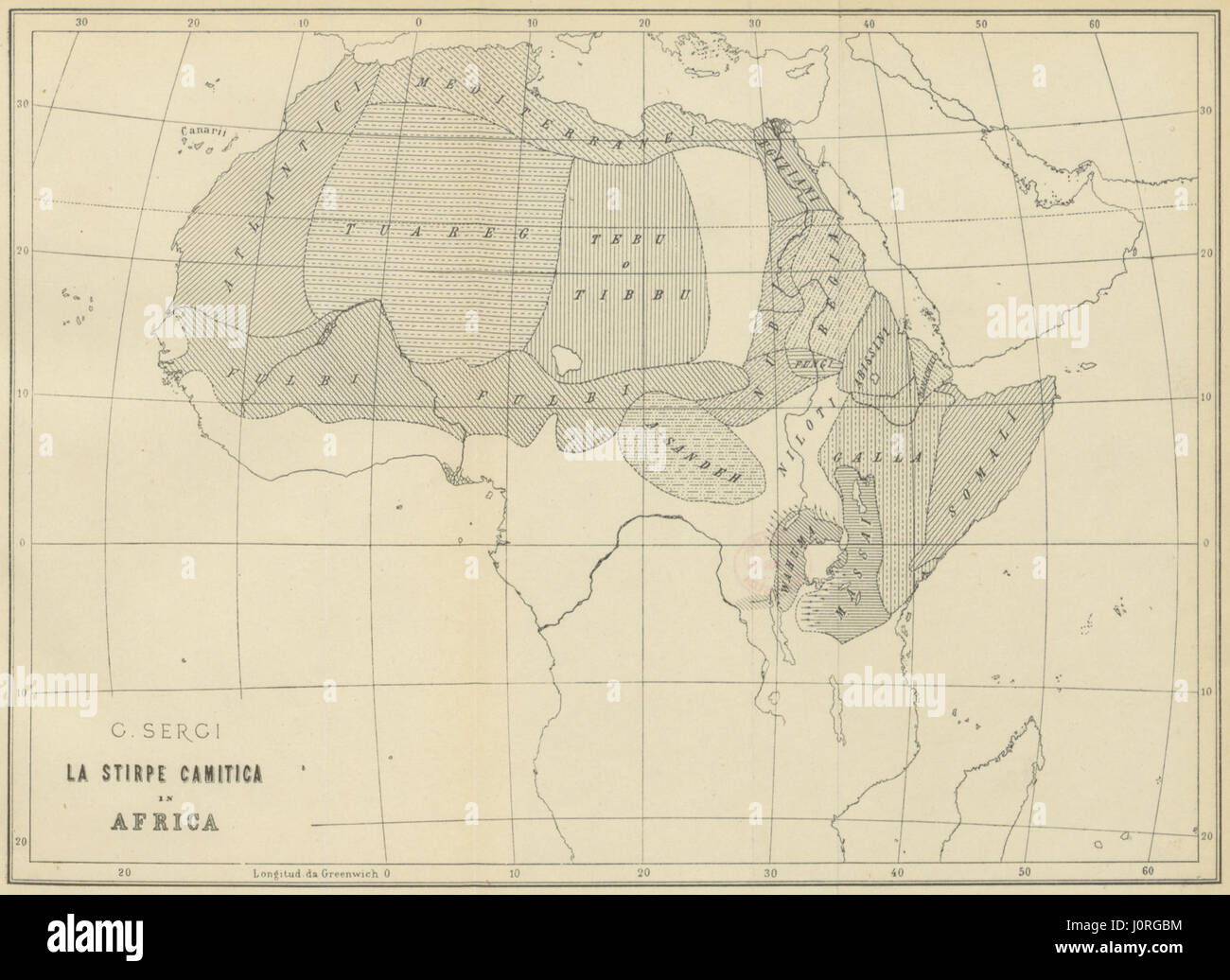 This work focuses on the anthropology of the Hamitic race in Africa ...