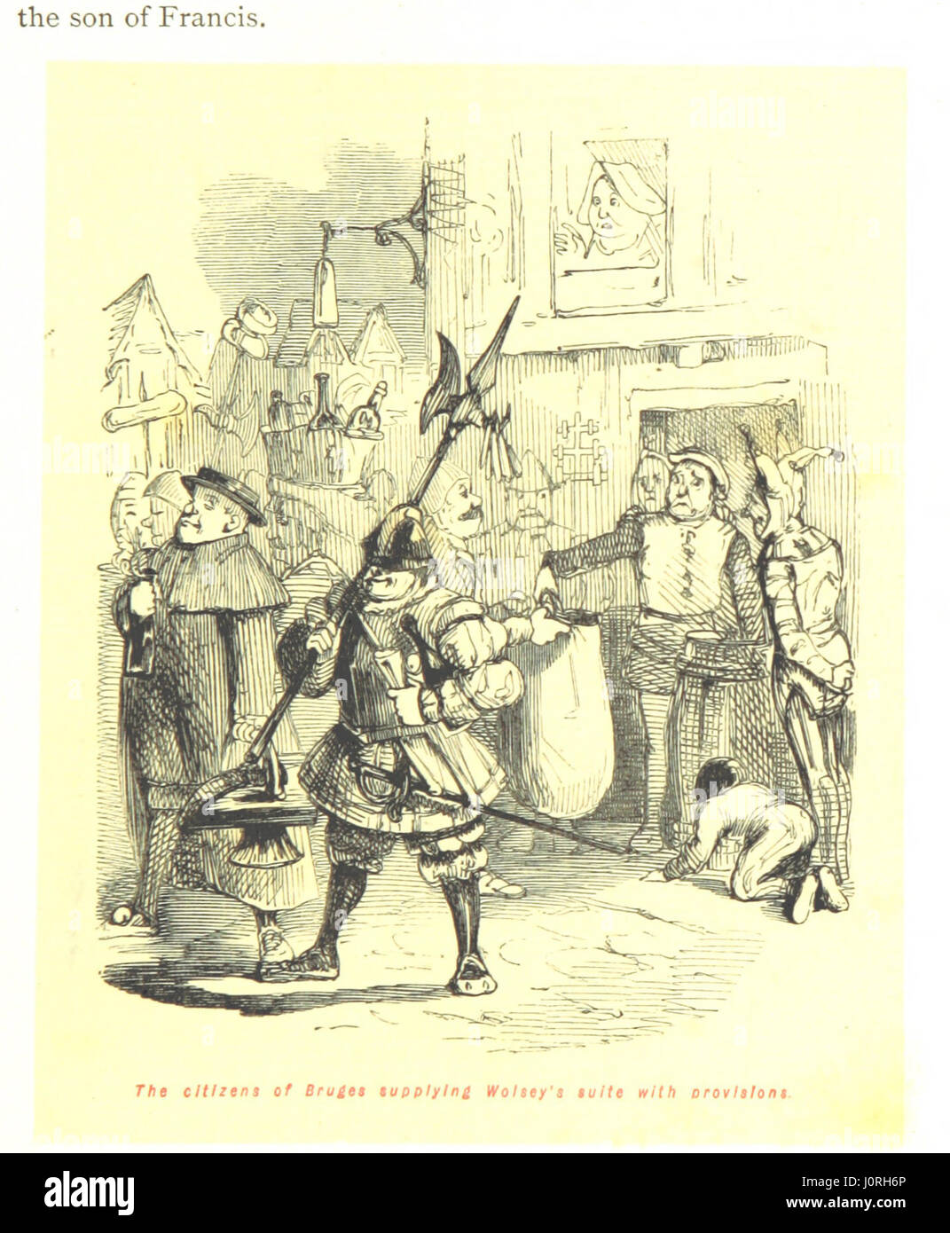 A humorous and illustrated history of England, featuring twenty colored ...