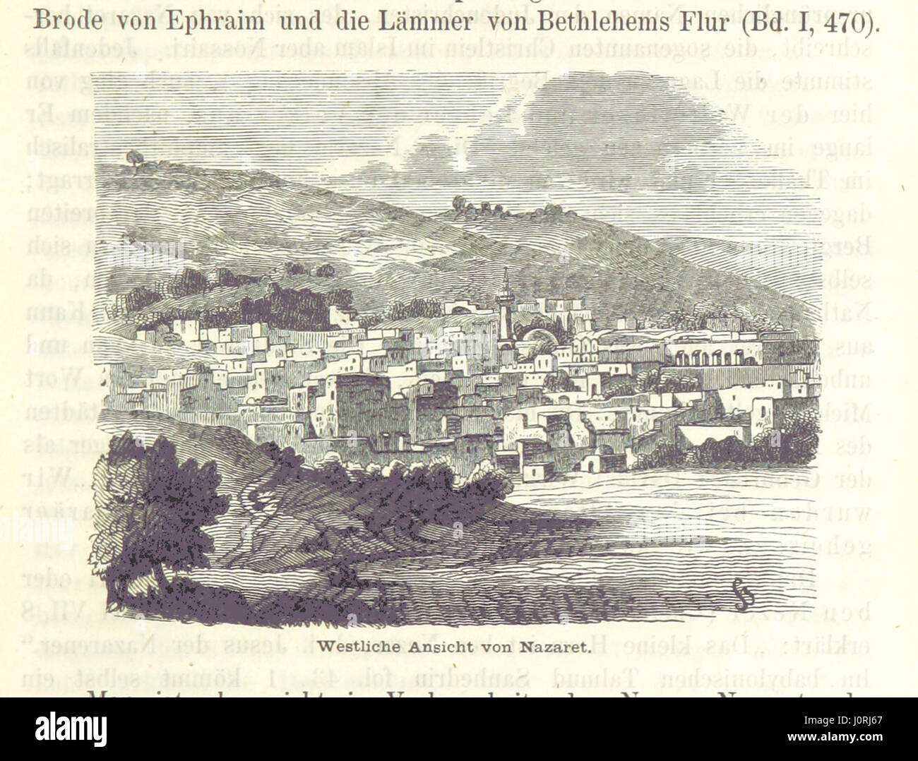 Jerusalem und das heilige Land. Pilgerbuch nach Palästina, Syrien und Ægyptien Stock Photo - Alamy