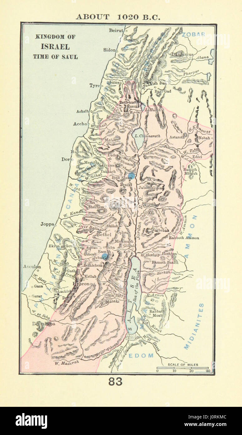 The image, taken from 'The Holy Land in Geography and in History ...