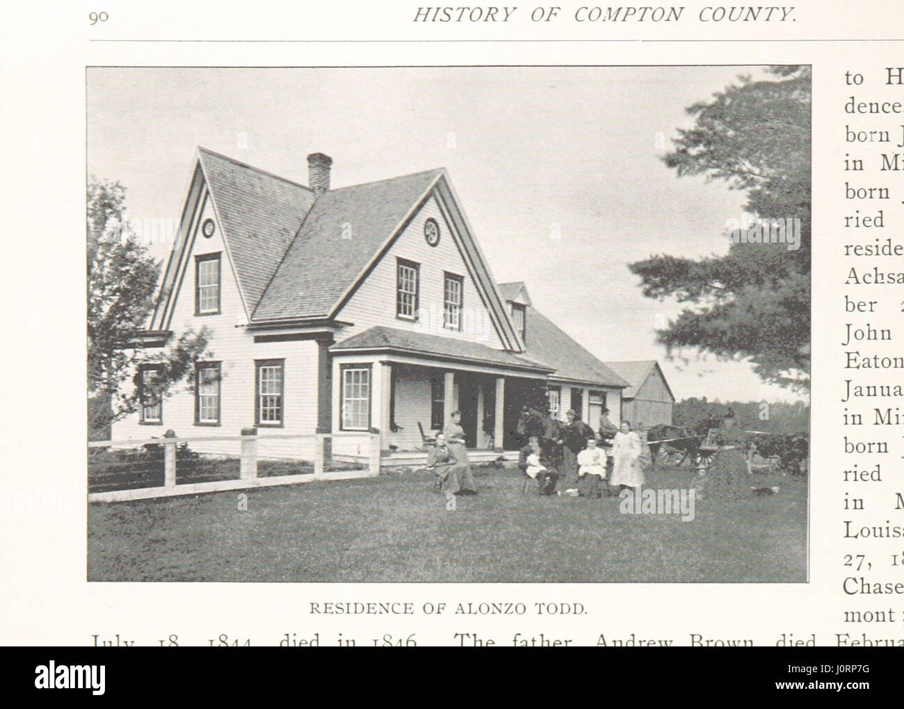 A historical account of Compton County and surrounding areas, with ...