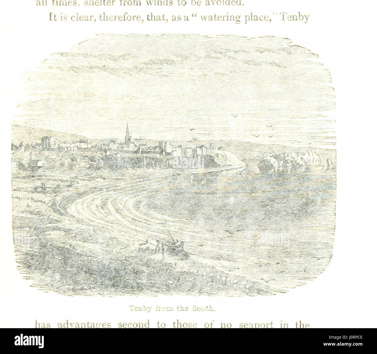 A historical and cultural exploration of Tenby, focusing on its history ...