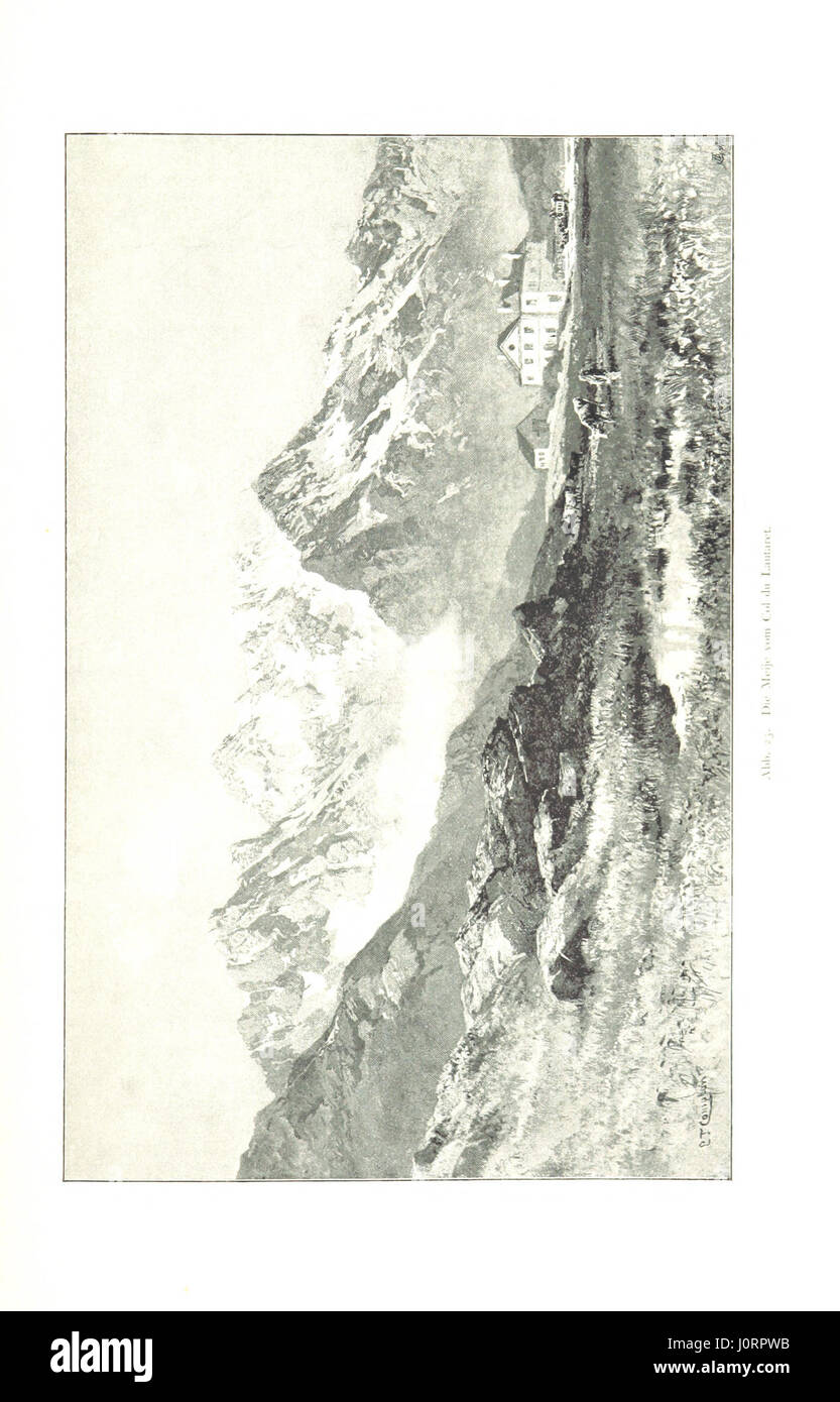 'Aus den Alpen' is an illustrated work providing insights into the Alps ...