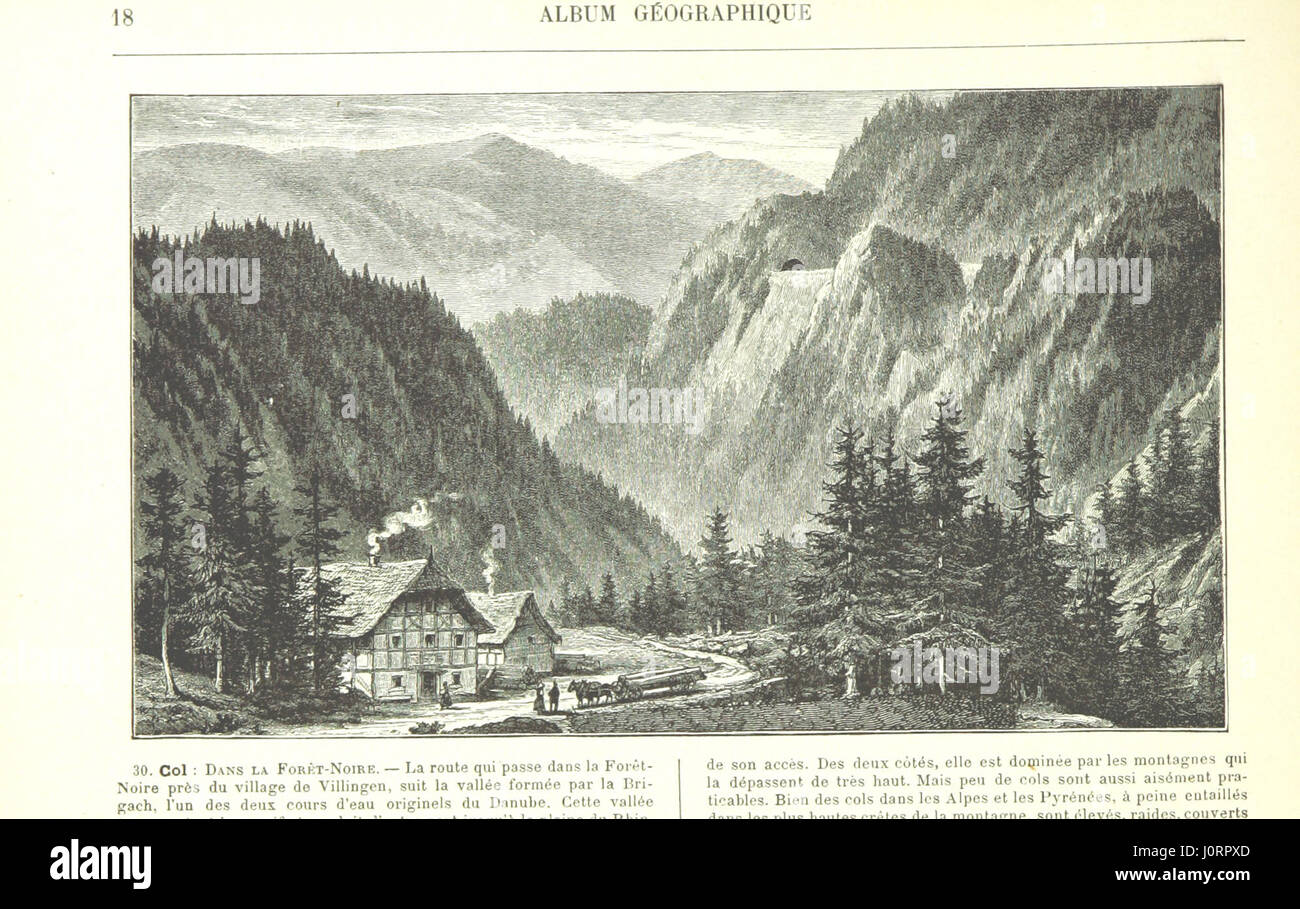 This is a geographical album with illustrations, showcasing maps and ...
