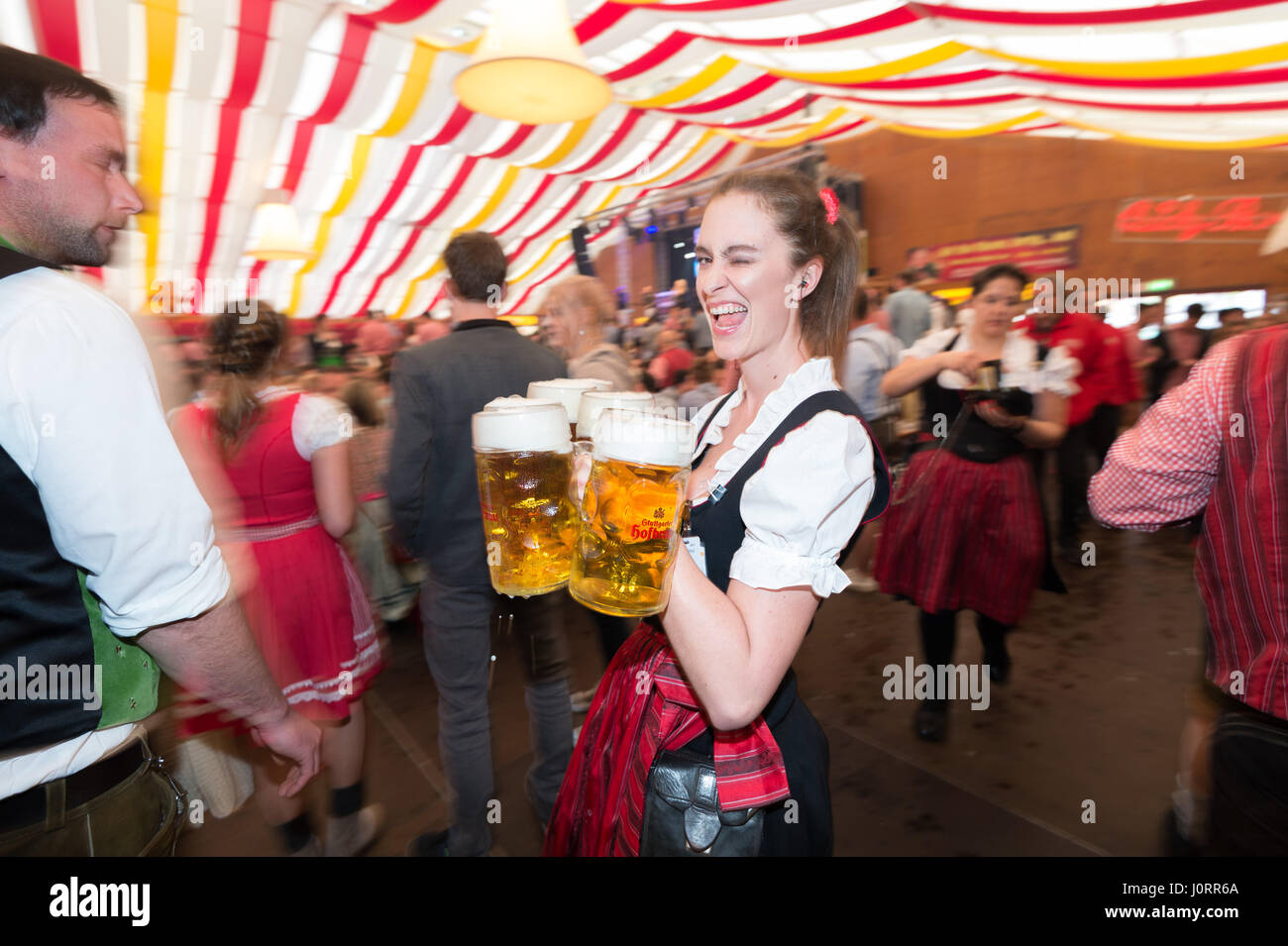Stuttgart beer festival hi-res stock photography and images - Alamy