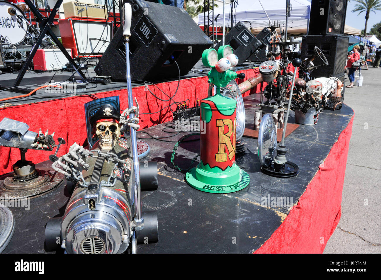 Las Vegas, Nevada, USA. 15th Apr, 2017. during Rat City Rukkus Car Show ...