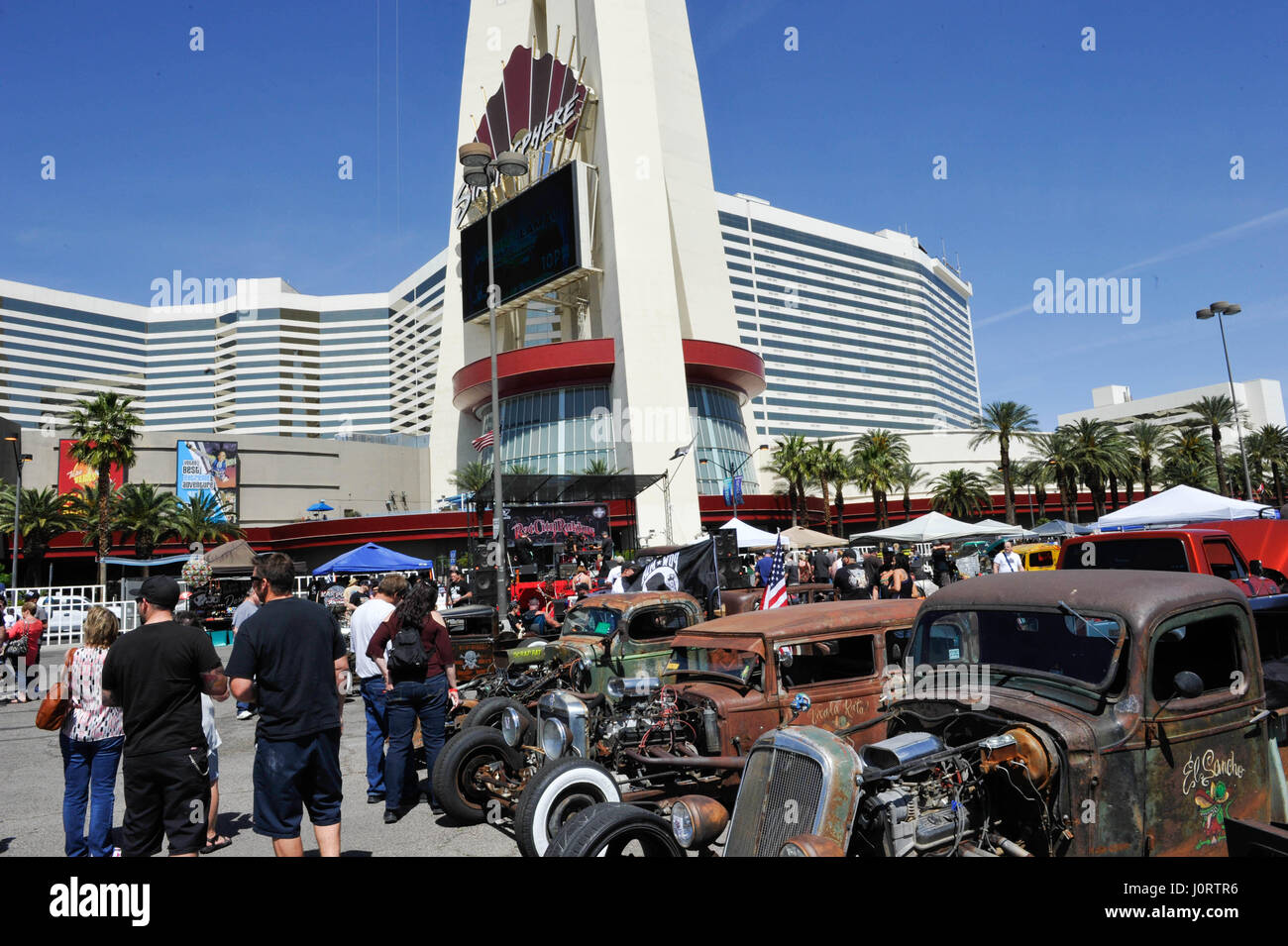 Las Vegas, Nevada, USA. 15th Apr, 2017. during Rat City Rukkus Car Show ...