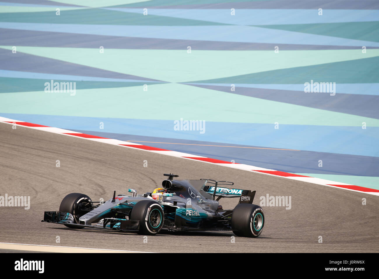 April 15th 2017, Bahrain International circuit; FIA Formula One Grand ...