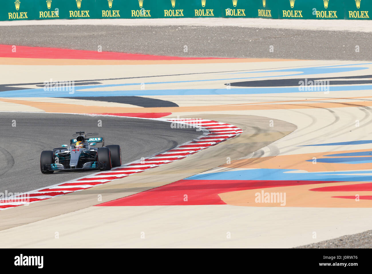 April 15th 2017, Bahrain International circuit; FIA Formula One Grand ...