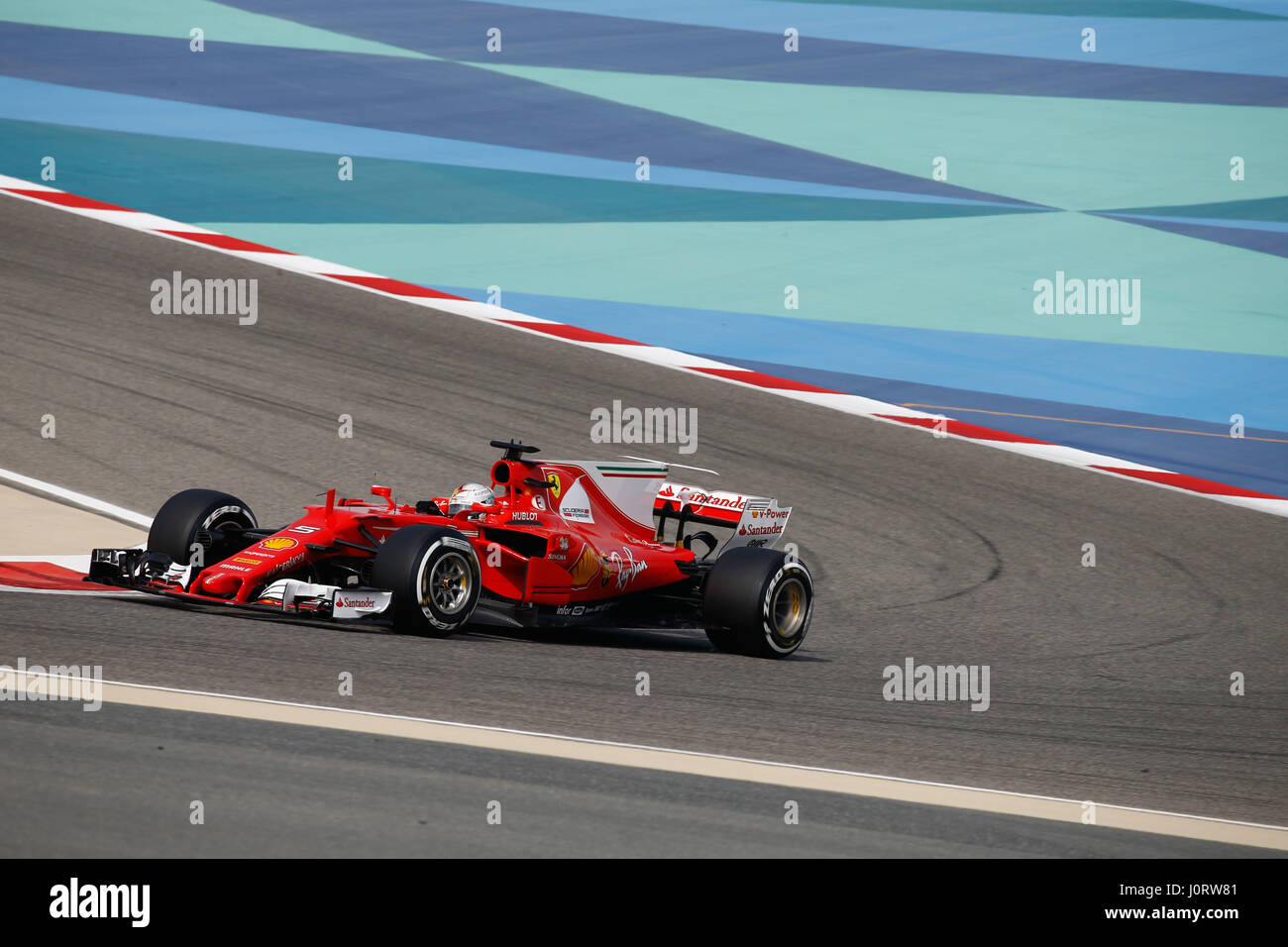 April 15th 2017, Bahrain International circuit; FIA Formula One Grand ...