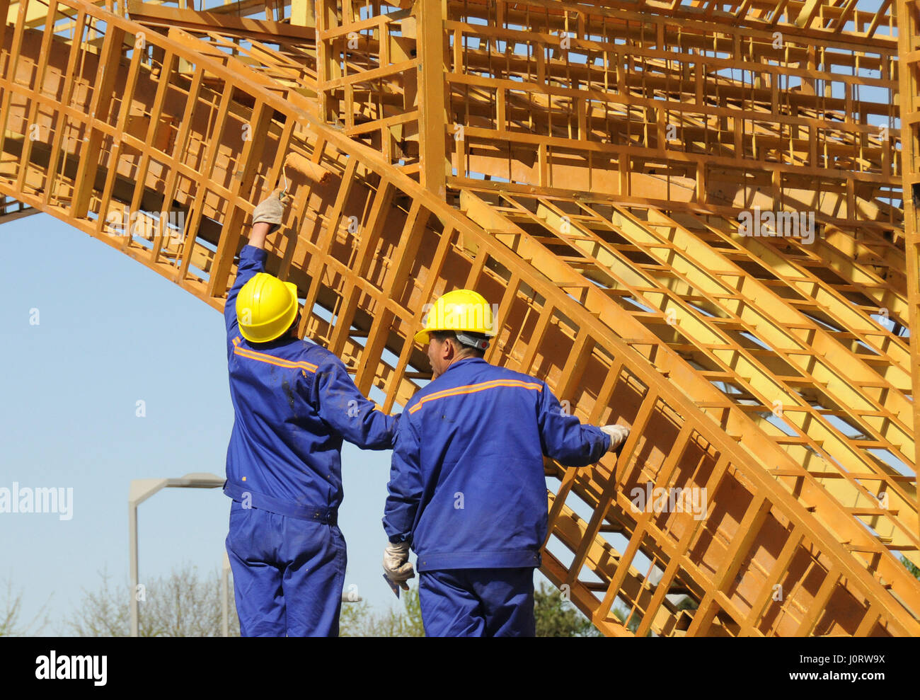 April 11th, 2017 - Beijing, China - The 'Golden Bridge of Silk Road' is ...