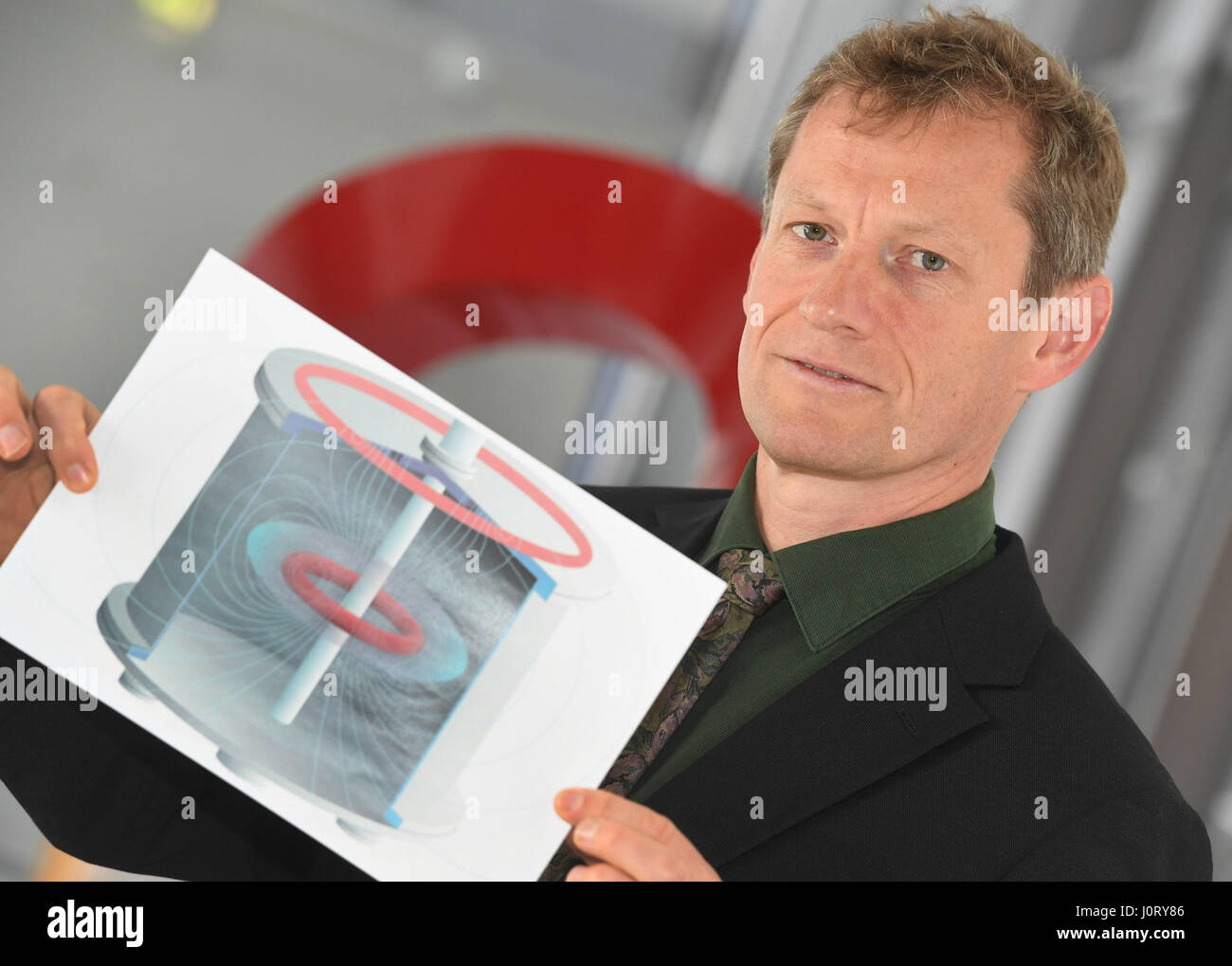 Greifswald, Germany. 13th Apr, 2017. The plasma physicist of the Max ...