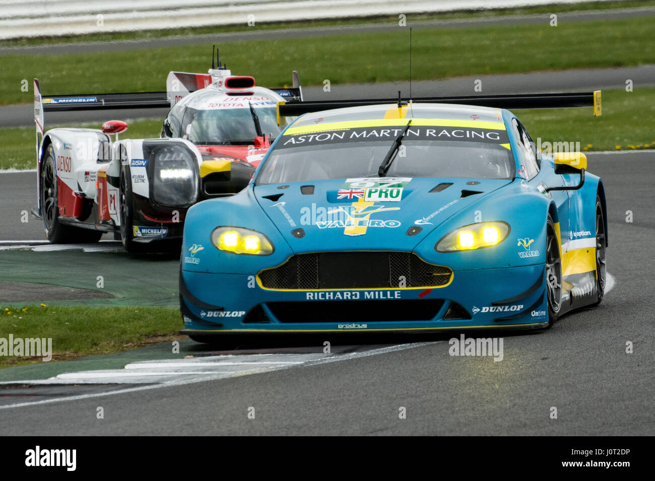 Towcester, Northamptonshire, UK. 16th April, 2017. FIA WEC racing team ...