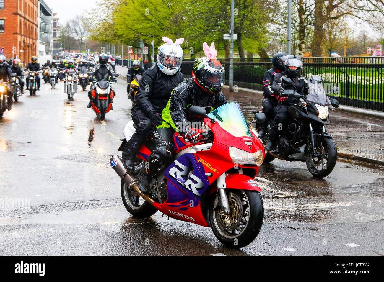Children riding motorbikes hi-res stock photography and images - Alamy