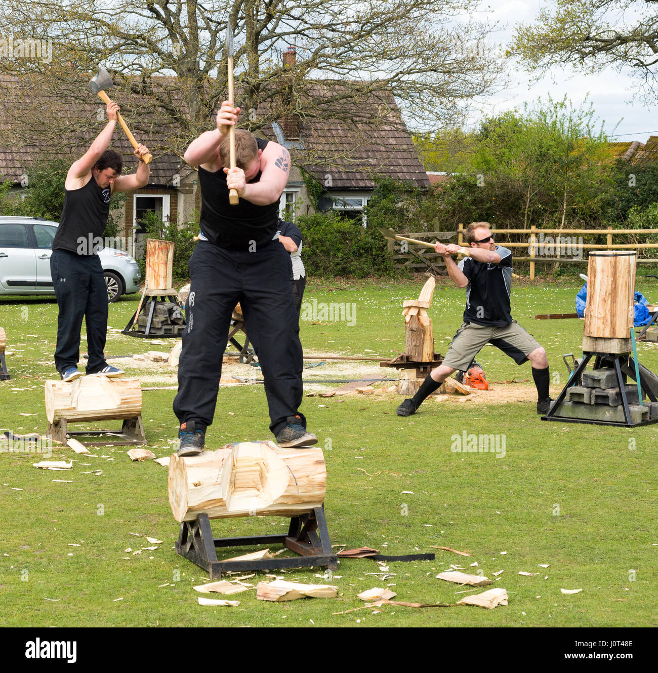 Axe display hi-res stock photography and images - Alamy