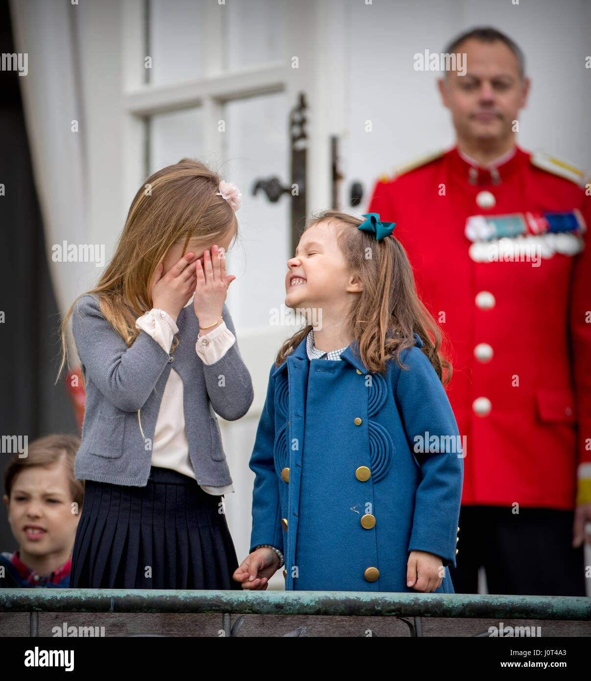 Aarhus, Denmark. 16th Apr, 2017. Princess Josephine Princess Athena of ...