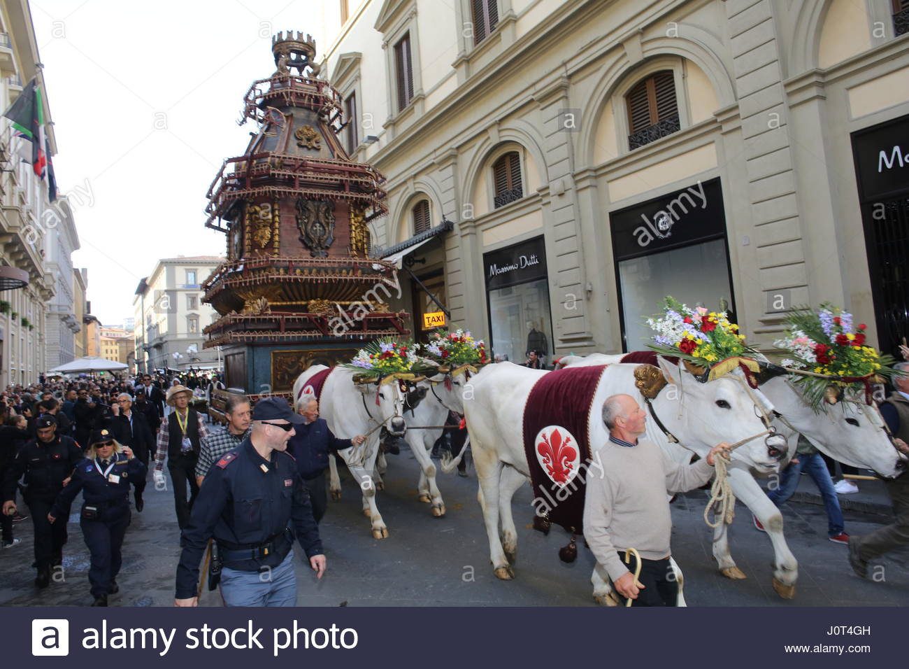 Explosion of the cart festival parade hi-res stock photography and ...