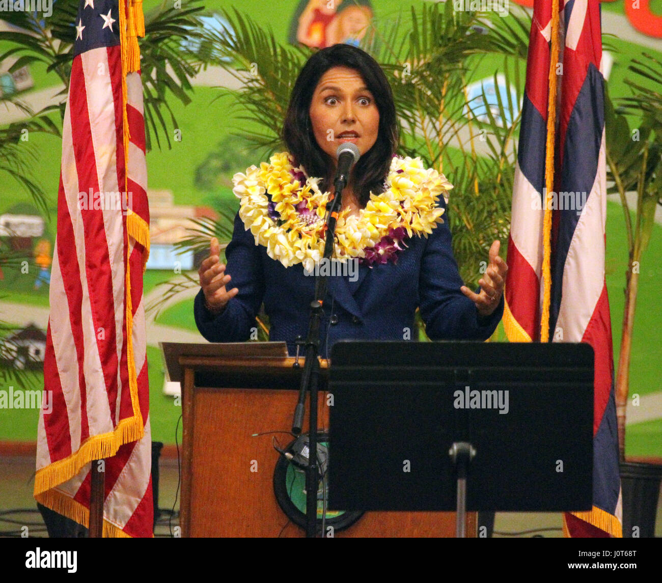 April 15, 2017 - United States Representative from Hawaii, Tulsi ...