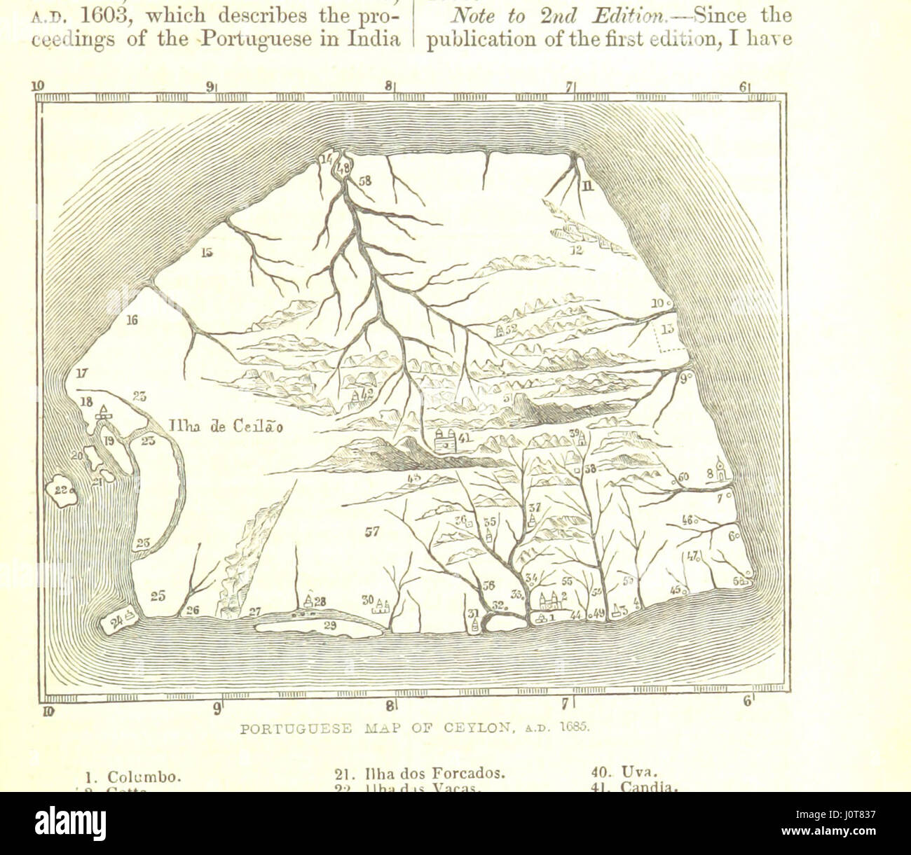 This account of Ceylon (Sri Lanka) covers its physical features ...