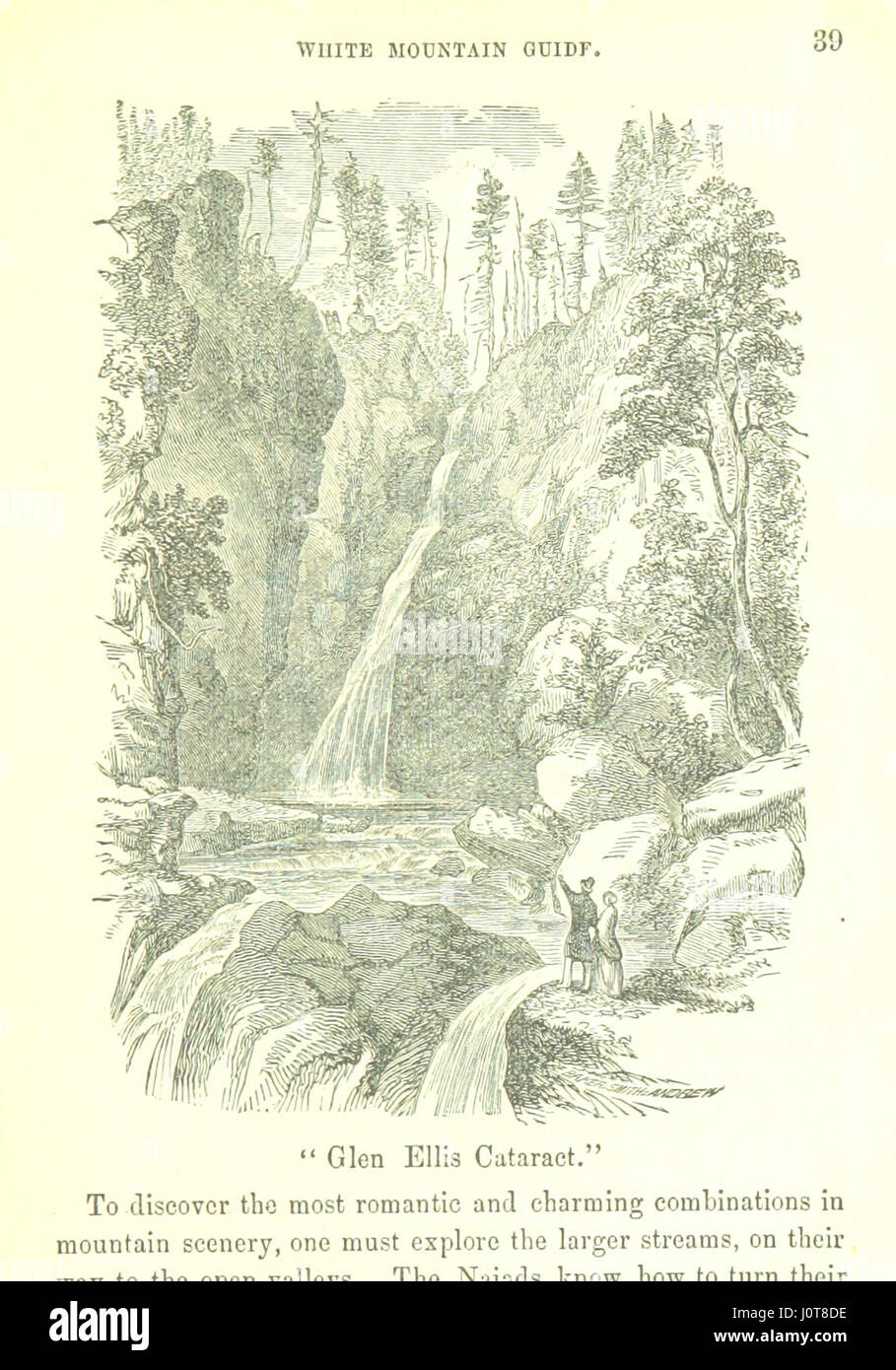 The White Mountain Guide Book. Second edition Stock Photo - Alamy