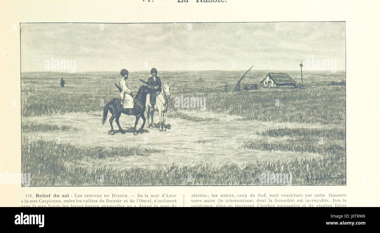 A geographical album featuring detailed illustrations that represent ...