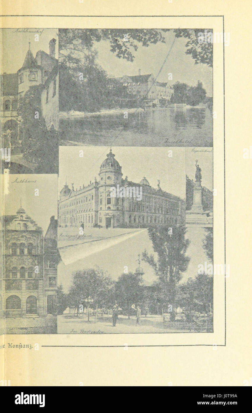 Geschichte der Stadt Konstanz und ihrer nächsten Umgebung Stock Photo - Alamy