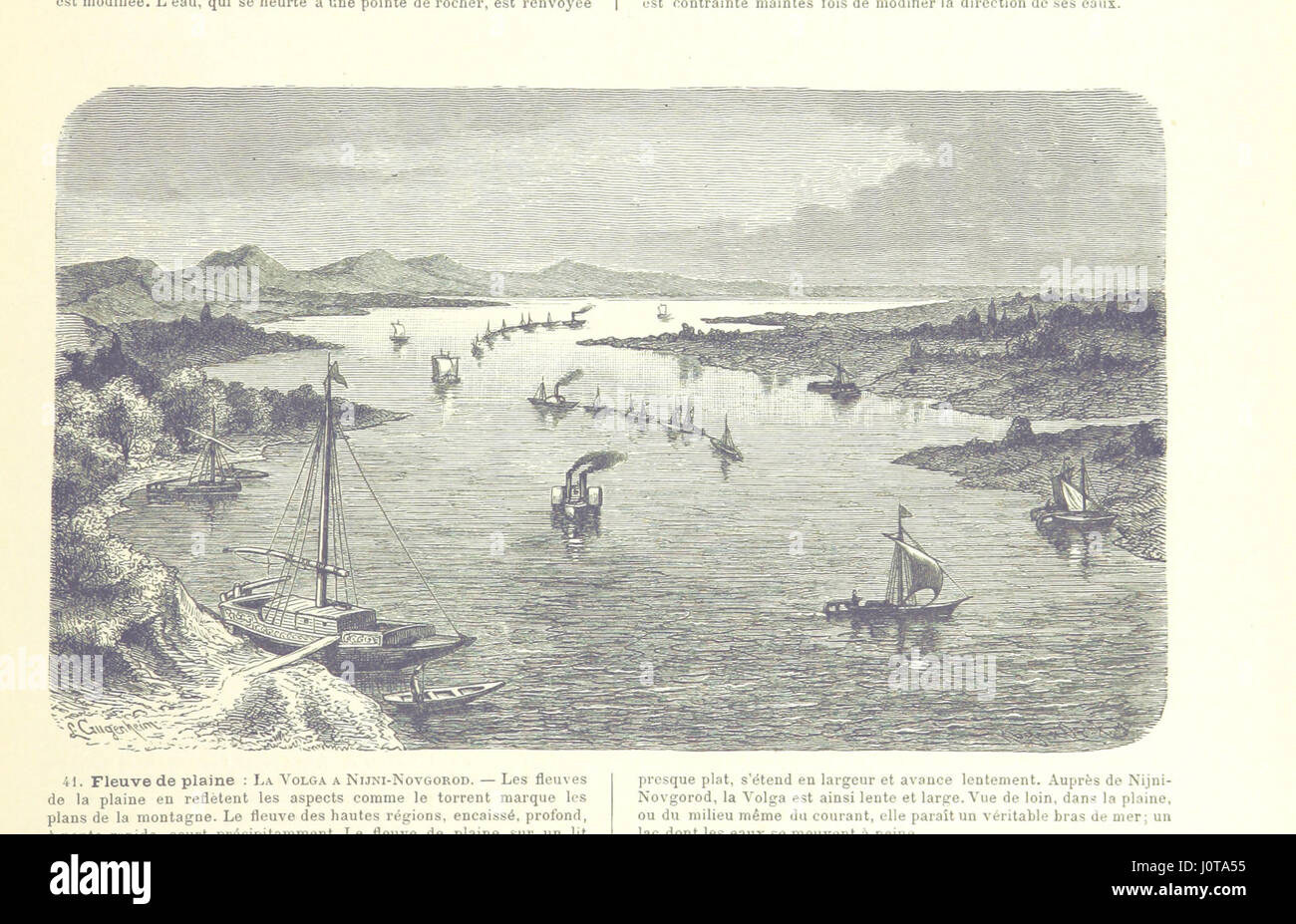 This geographical album features maps, illustrations, and detailed ...