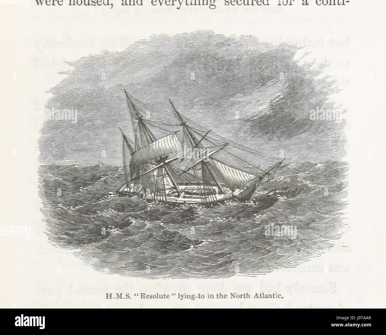 This account details the voyage of the H.M.S. Resolute, a British ship ...