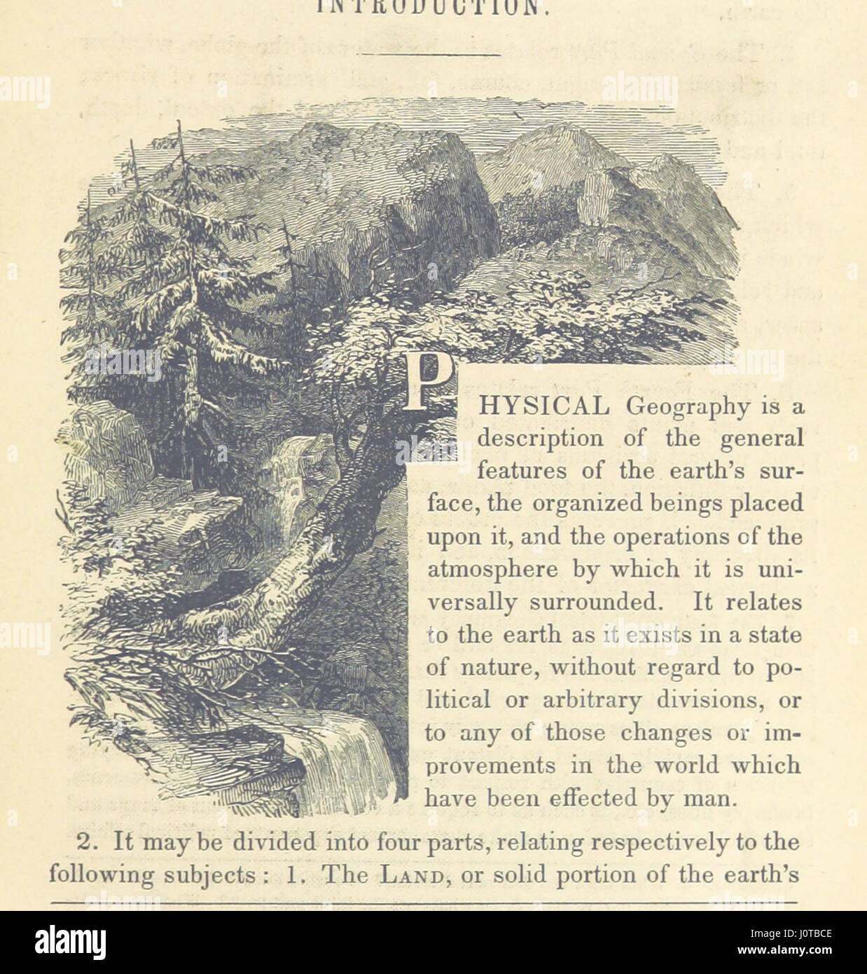 [Outlines of physical geography ... Illustrated by six maps and ...